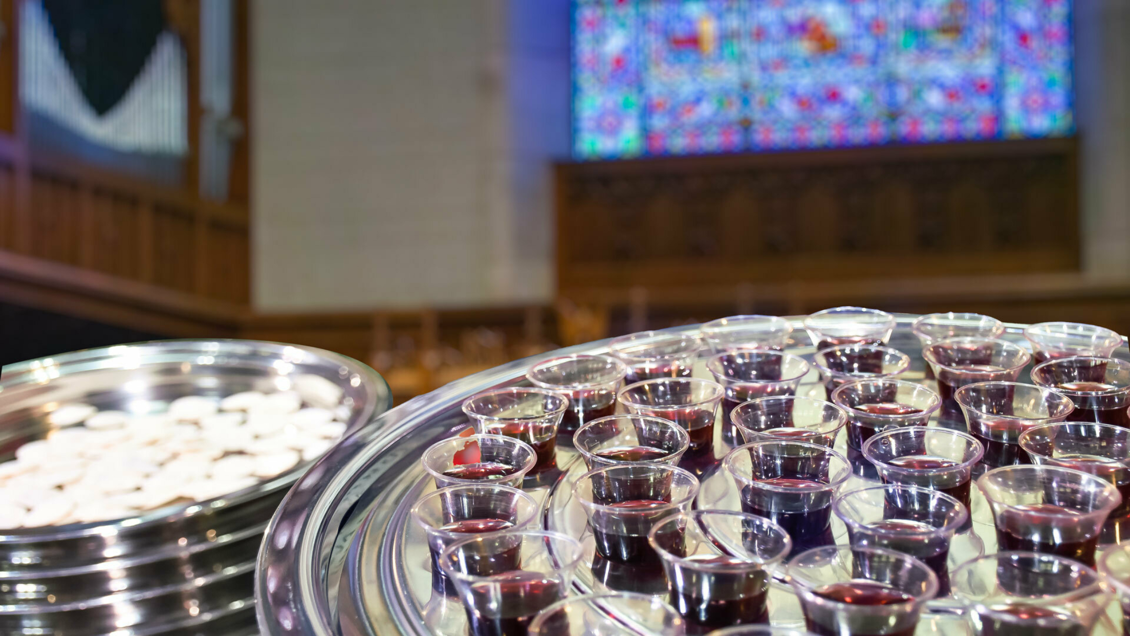 "Adapting communion practices: Reinstituting the passing of trays" by ...